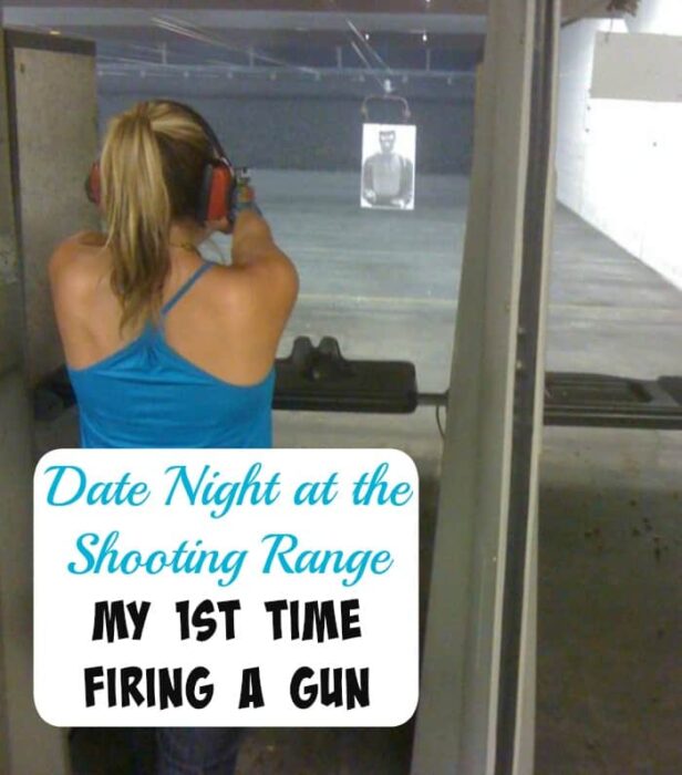 Date Night at the Shooting Range- My 1st time Firing a Gun