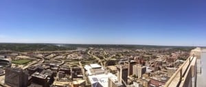 Views from the Carew Tower Observation Deck in Cincinnati