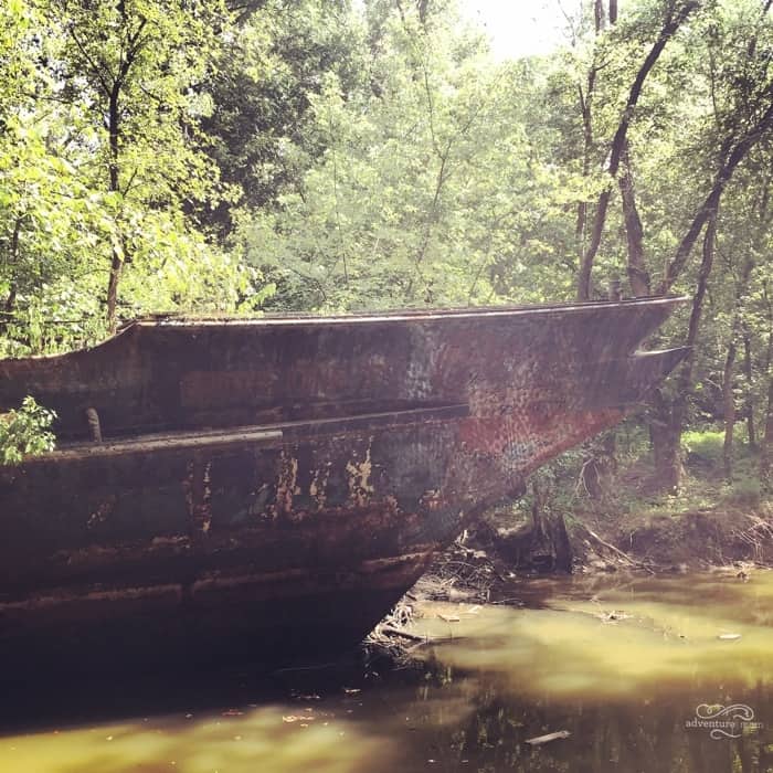 A Kayak Adventure to see the Ghost Ship - Adventure Mom