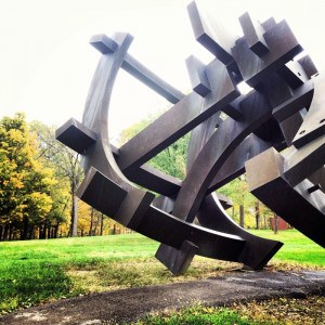 Why I LOVE to Visit Pyramid Hill Sculpture Park Year Round - Adventure Mom