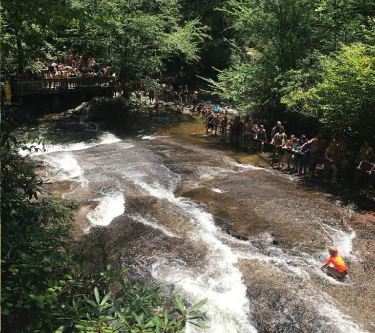 Tips for Sliding Rock Natural Waterslide in North Carolina