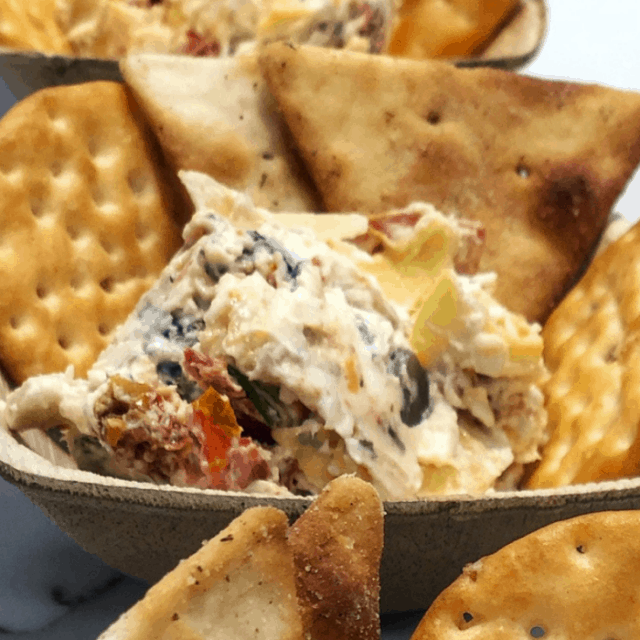An Italian Meat and Cheese Dip PERFECT for Entertaining - Adventure Mom