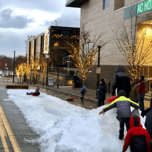 What You Need to Know About Snow Banks at The Banks - Adventure Mom