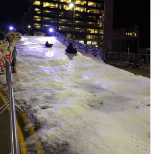 What You Need to Know About Snow Banks at The Banks - Adventure Mom