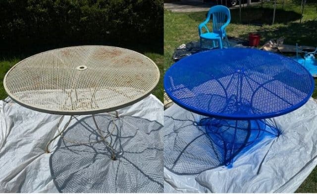 How to Spray Paint Plastic Chairs and Outdoor Furniture