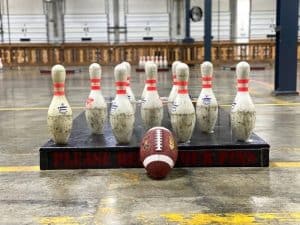 Fowling Warehouse Cincinnati - Play the Original Football Bowling Pin Game