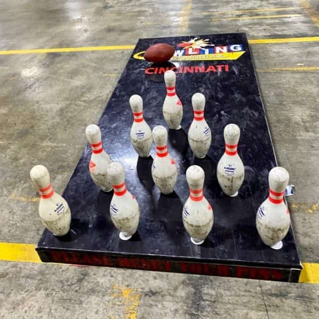 Fowling Warehouse Cincinnati - Play the Original Football Bowling Pin Game