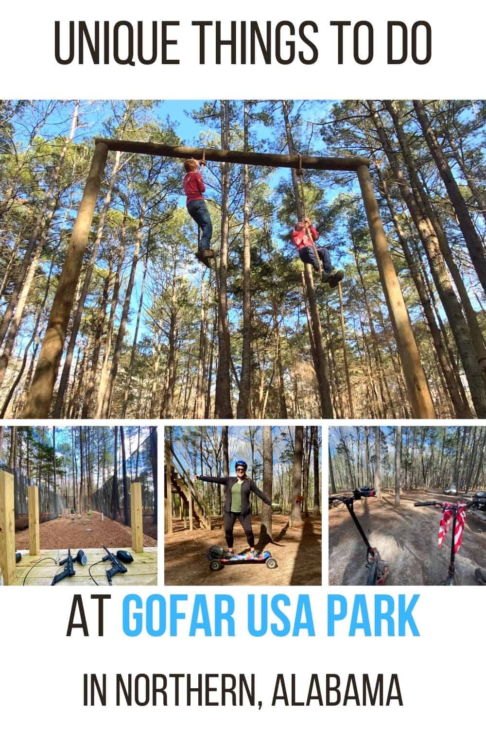 Unique Outdoor Adventures at GoFAR USA Park - Adventure Mom