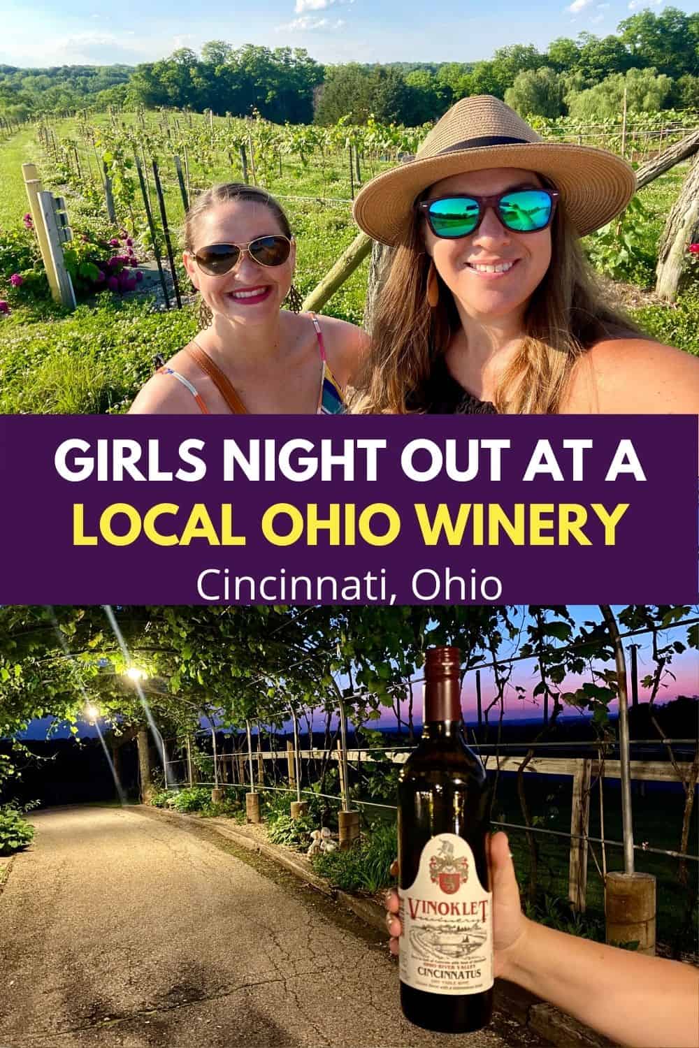 Girls' Night Out at a Local Winery in Cincinnati