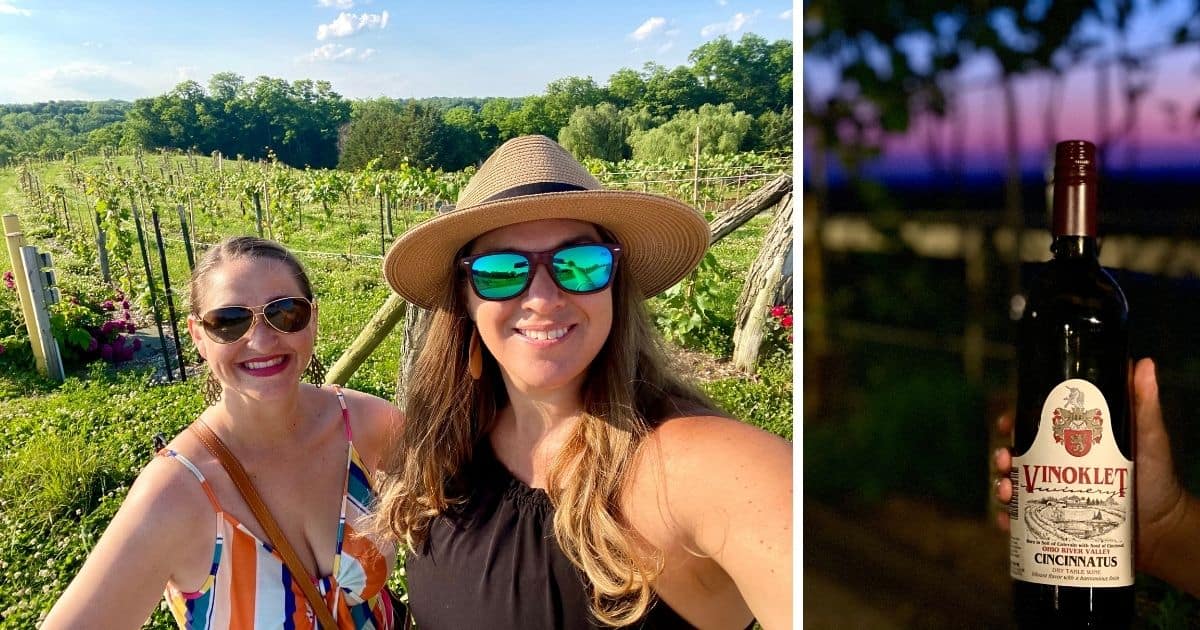 Girls' Night Out at a Local Winery in Cincinnati
