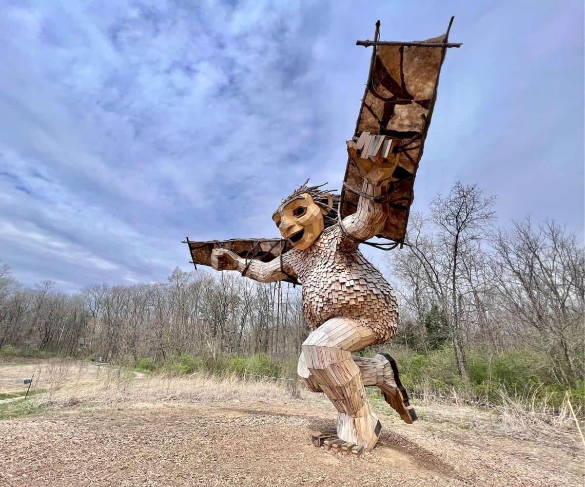 Can You Believe These Giant Trolls are in Dayton, Ohio?