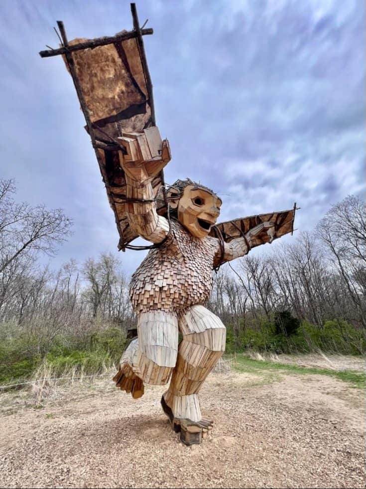 Can You Believe These Giant Trolls are in Dayton, Ohio?