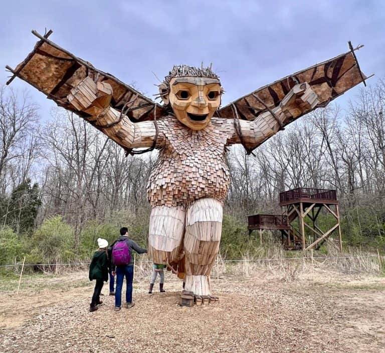 Can You Believe These Giant Trolls are in Dayton, Ohio?