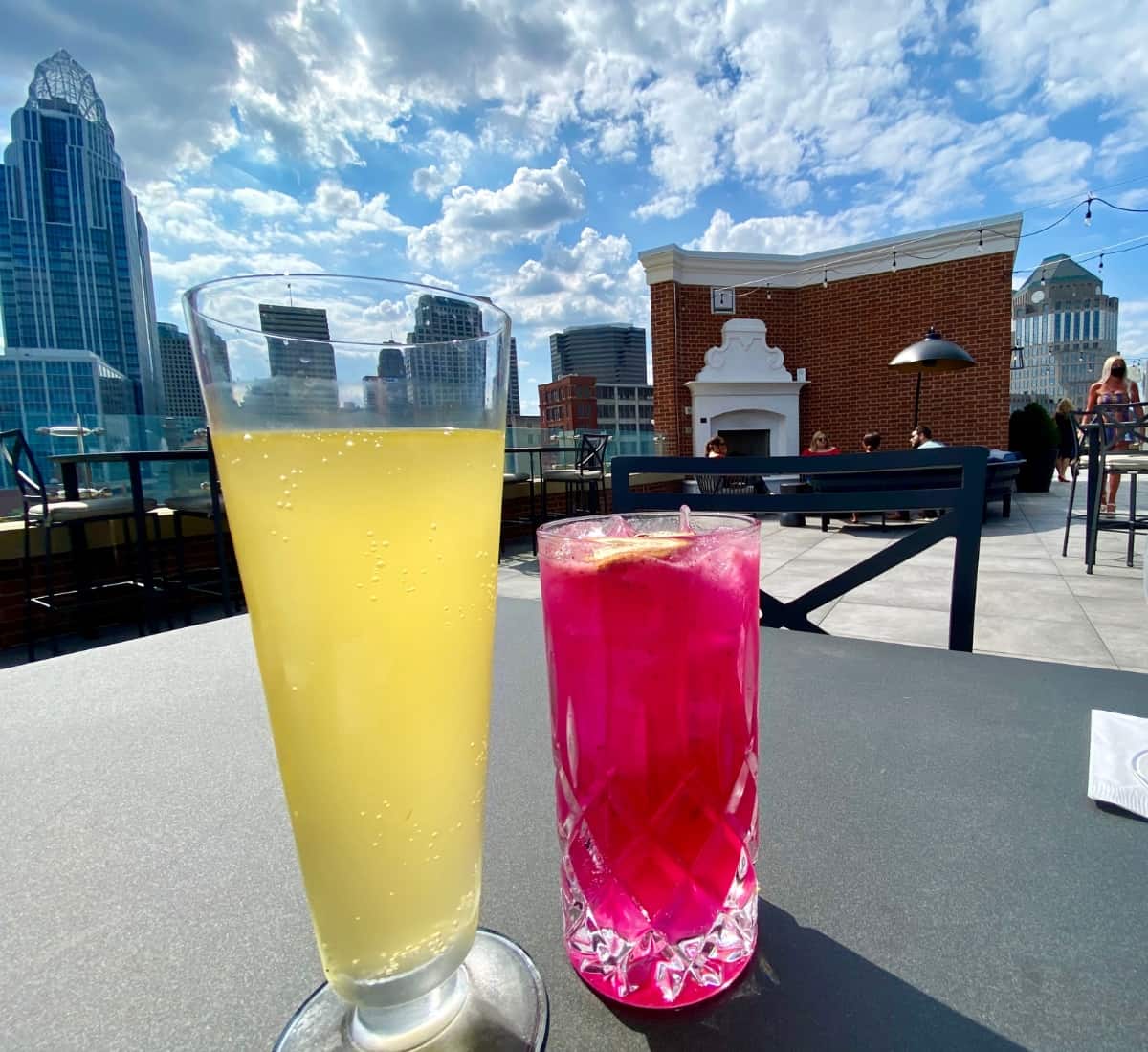Scenic Rooftop Views From Vista at The Lytle Park Hotel in Cincinnati
