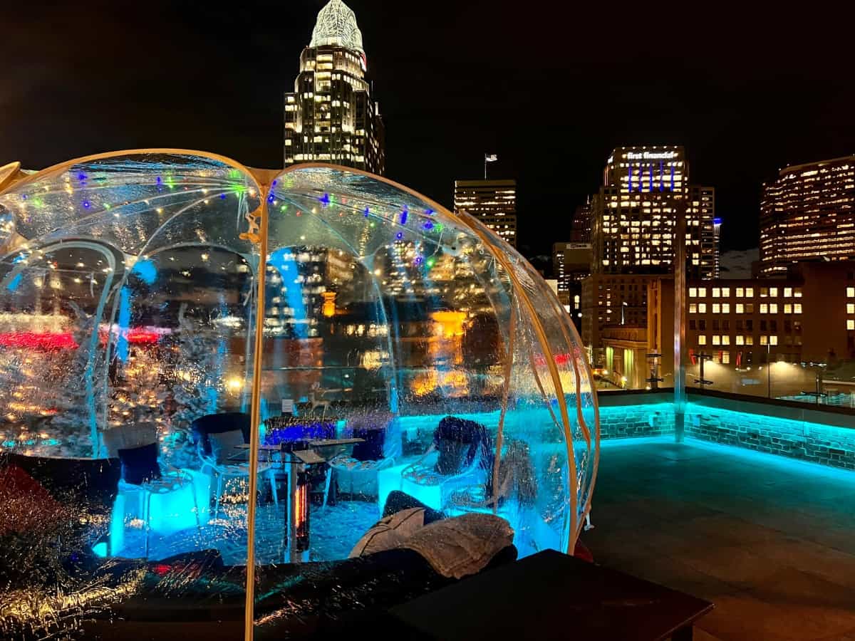 Scenic Rooftop Views From Vista at The Lytle Park Hotel in Cincinnati