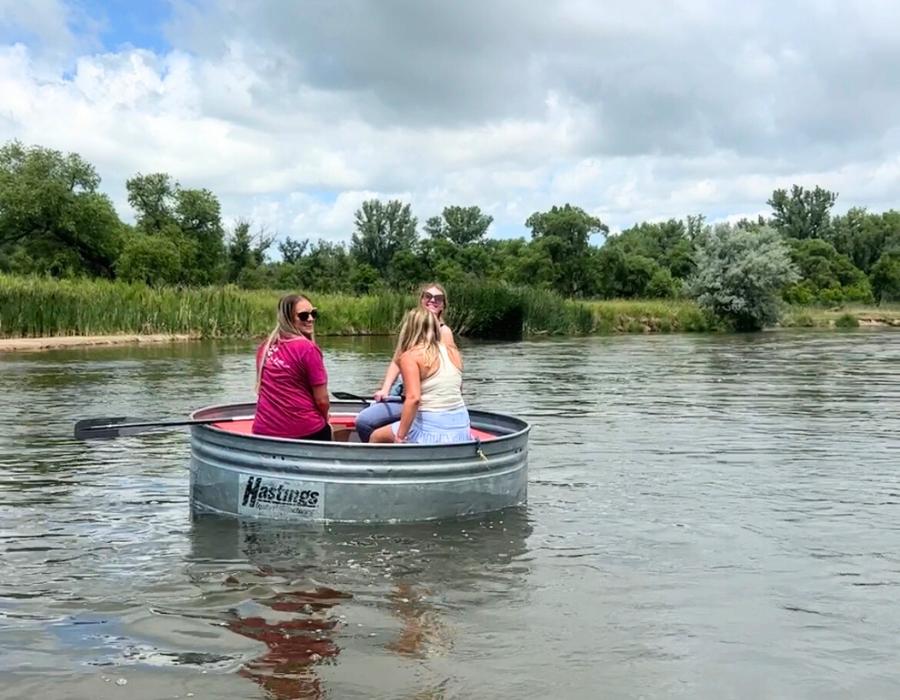 Tanking in Nebraska - A Fun Float Trip on the River