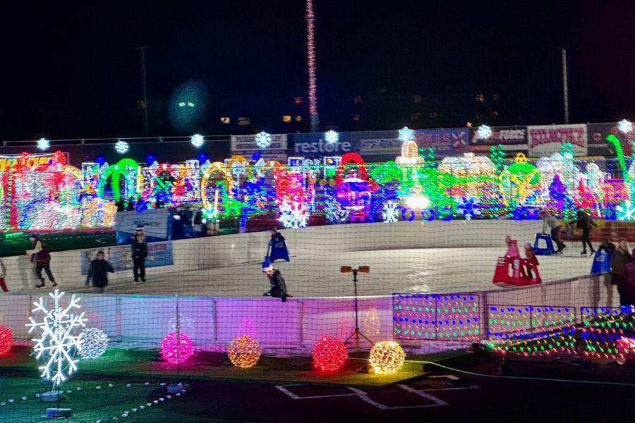 Holiday Lights at Deck The Y'alls Lightfest in Florence, KY