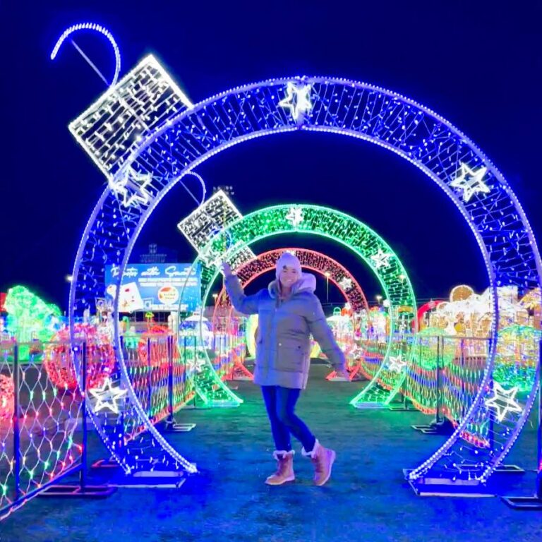 Holiday Lights at Deck The Y'alls Lightfest in Florence, KY