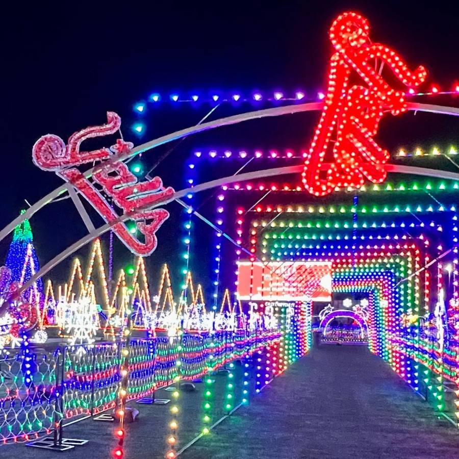Holiday Lights at Deck The Y'alls Lightfest in Florence, KY