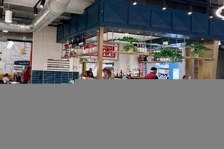 The Gatherall Food Hall at Factory 52 in Norwood, OH