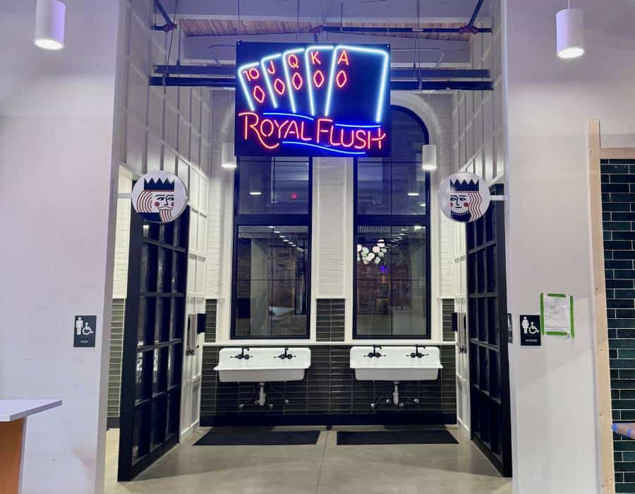 The Gatherall Food Hall at Factory 52 in Norwood, OH