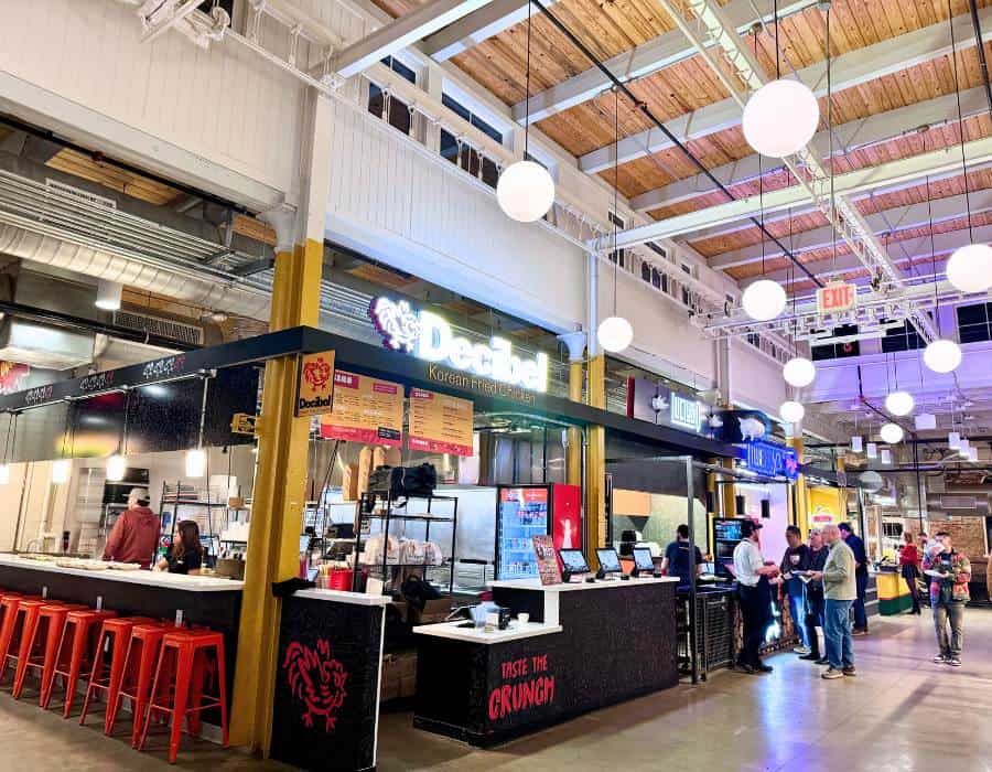 The Gatherall Food Hall at Factory 52 in Norwood, OH