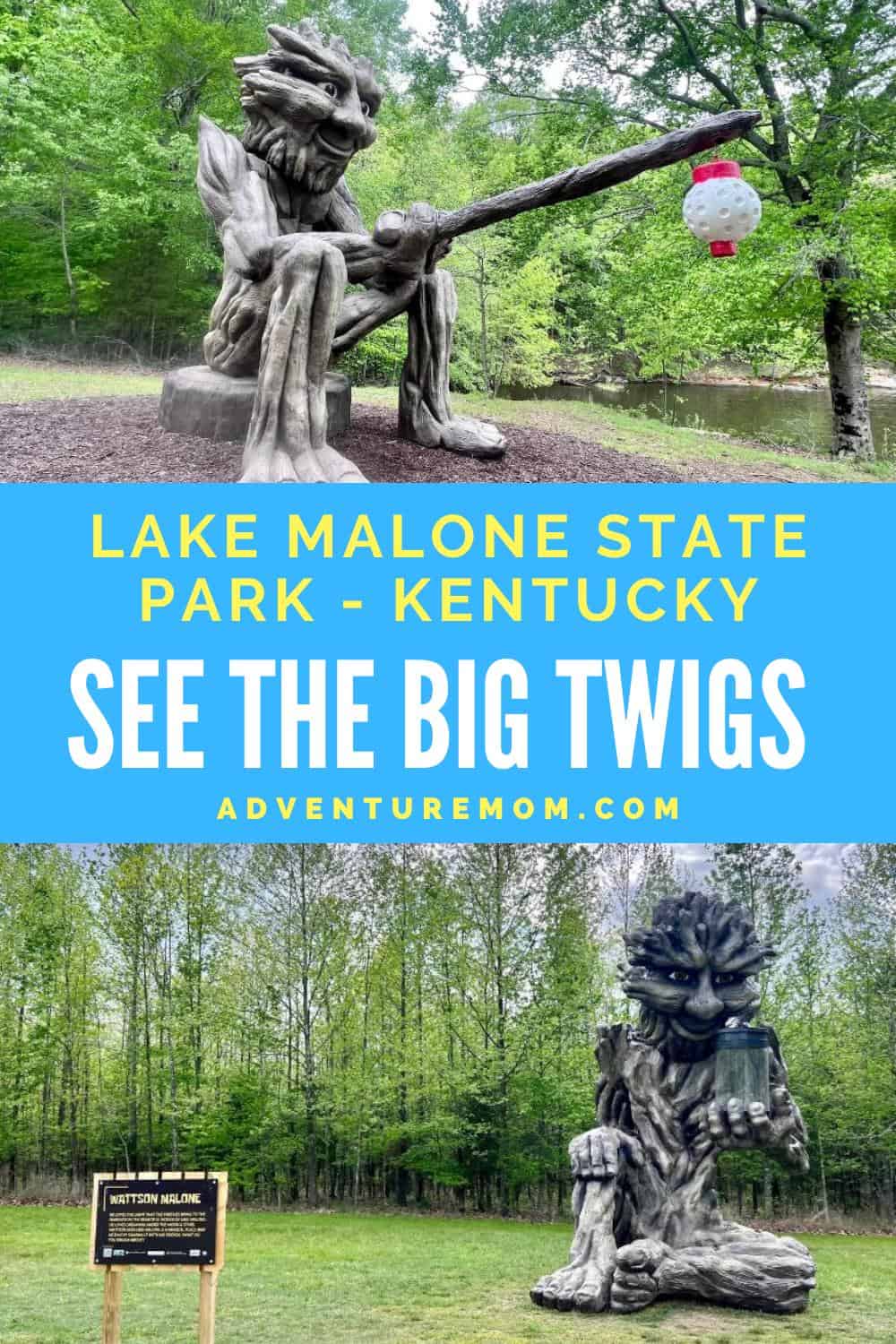 See the "Big Twigs" and Explore Lake Malone State Park in KY