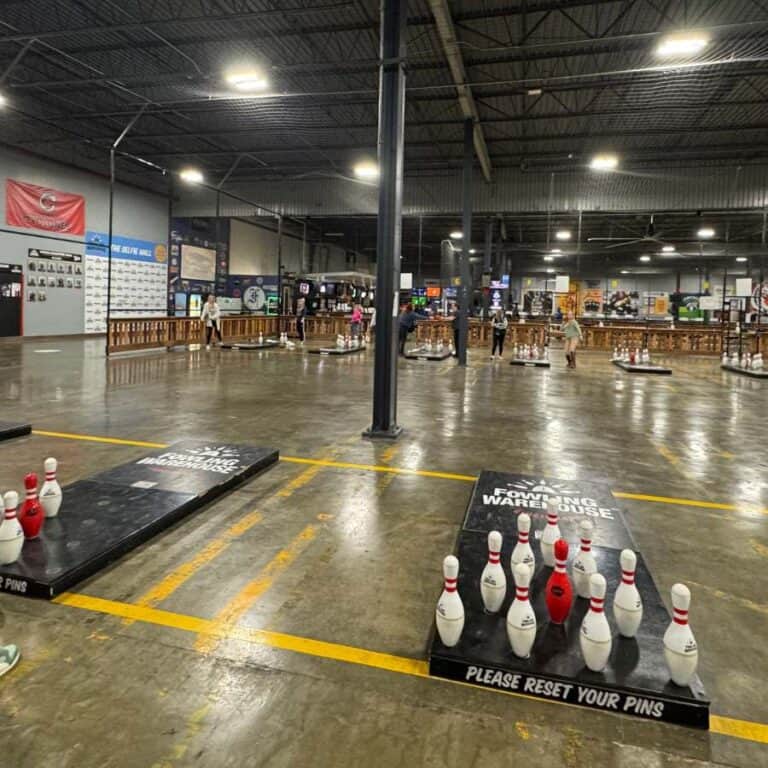 Fowling Warehouse Cincinnati - Play the Original Football Bowling Pin Game