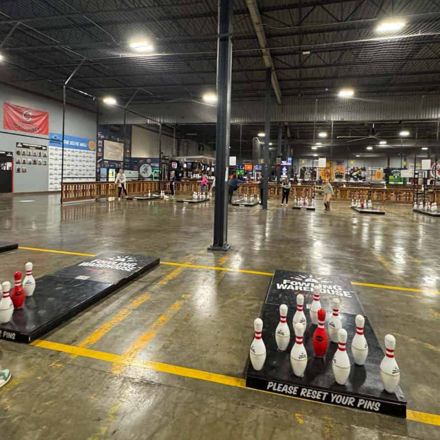Fowling Warehouse Cincinnati - Play the Original Football Bowling Pin Game