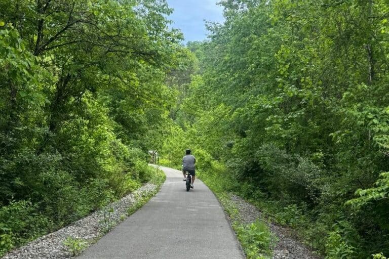 Bike the Prestonsburg Passage Rail Trail in Eastern Kentucky