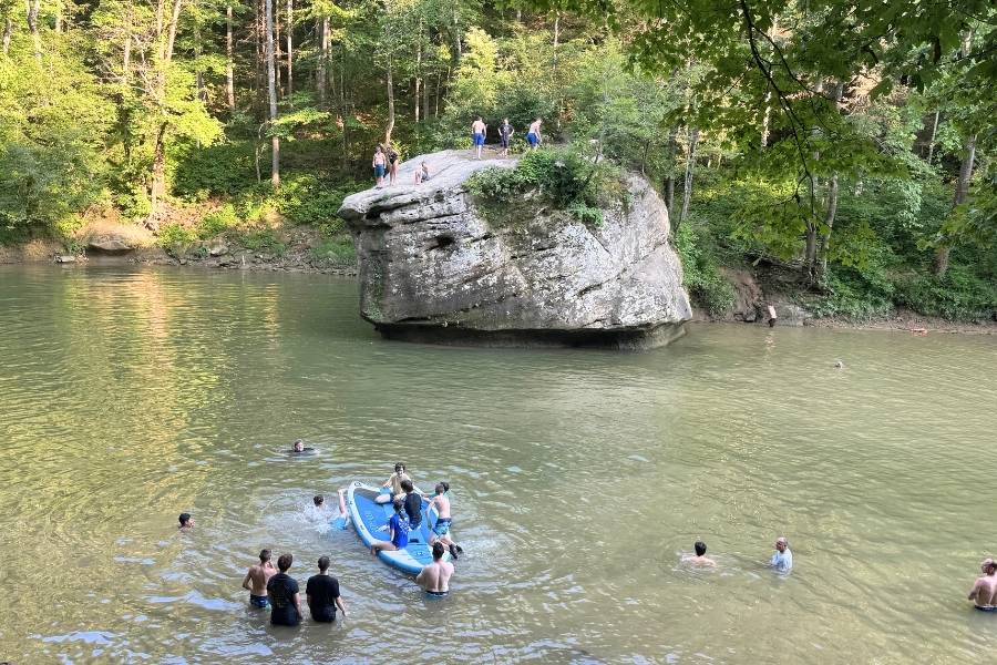 Places to Cool Off, Wade, and Swim at Red River Gorge in KY